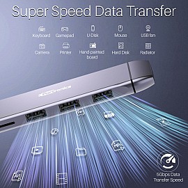 Buy Portronics Mport 9C Multiport Adapter Best Price in India