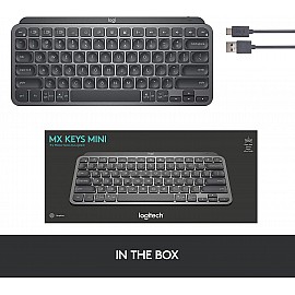 Logitech MX Keys Mini Graphite Minimalist Wireless Keyboard Best Price ...