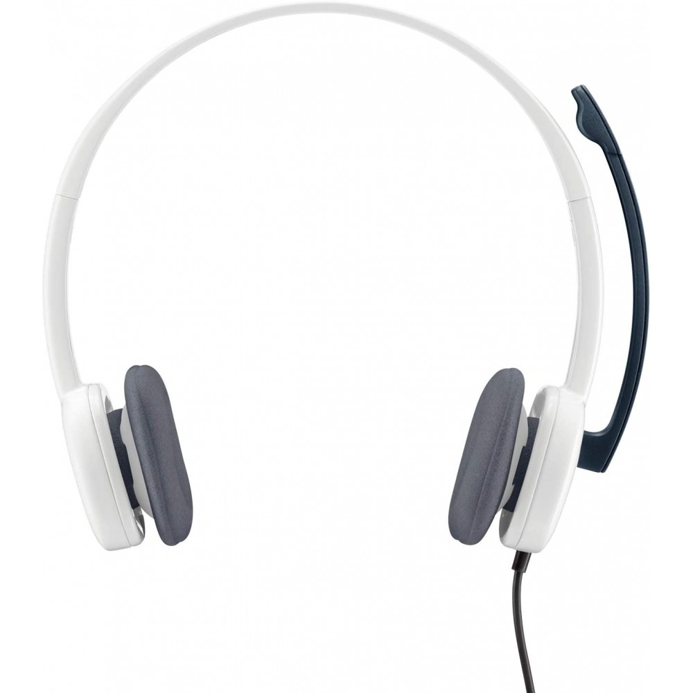 Logitech H150 White Stereo Headset Best Price in India on Thevaluestore.in