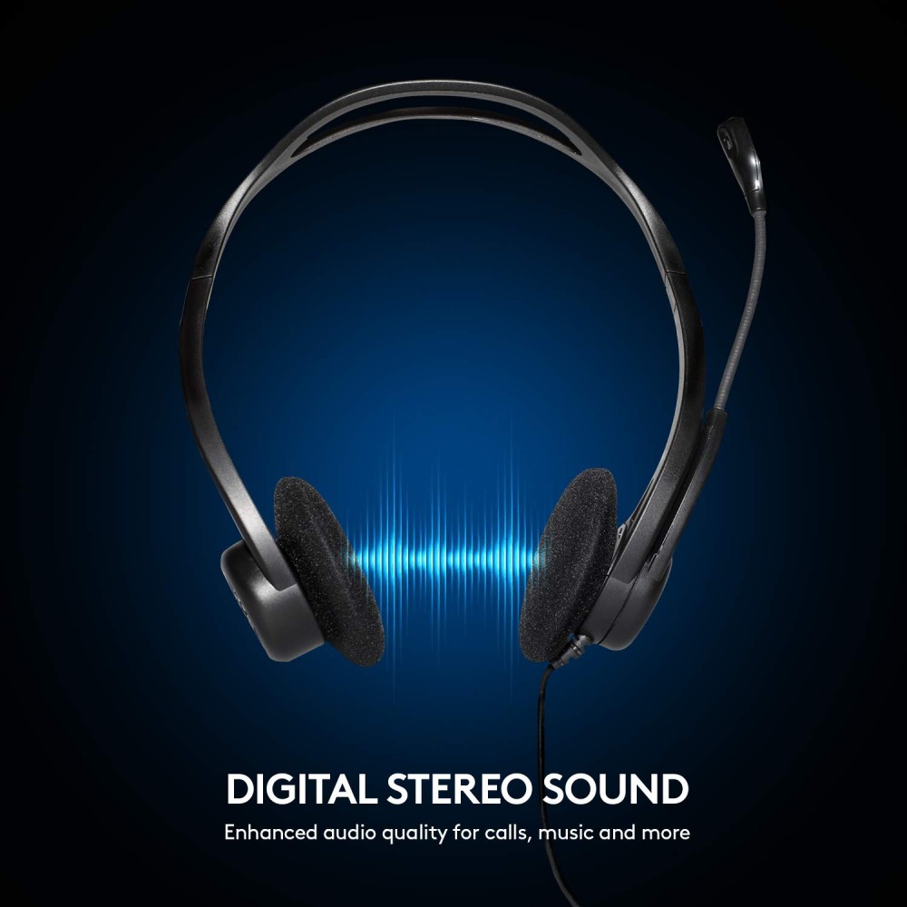 Logitech H370 USB Stereo Headset Best Price in India on Thevaluestore.in