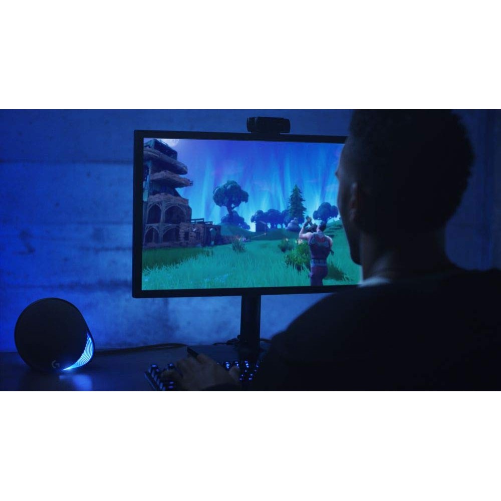 Logitech G560 RGB Lightsync Gaming Speaker for PC (Bluetooth/ Aux/ USB)