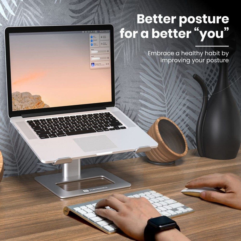 Portronics My Buddy K5 Laptop Stand Best Price in India on Thevaluestore.in