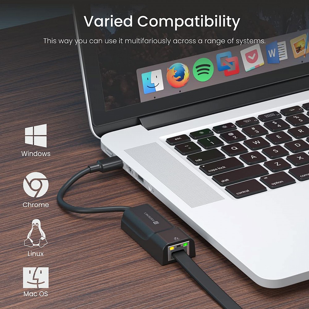Portronics Mport 45C Type-C Ethernet Adapter Best Price in India ...