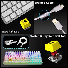 Zebronics Zeb-Max Ninja 200 RGB Mechanical Keyboard Best Price in India