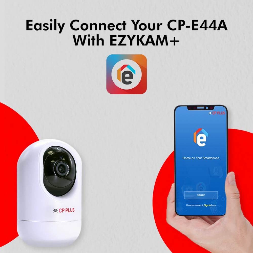 CP Plus CP-E44A 4MP Full HD WiFi Home Security Camera Best Price in India