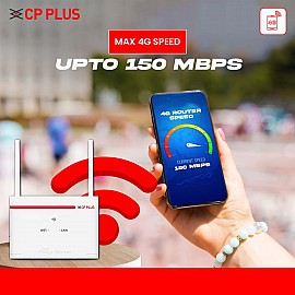 CP Plus Wireless 4G Router (CP-XR-DE21-S) Best Price in India on ...