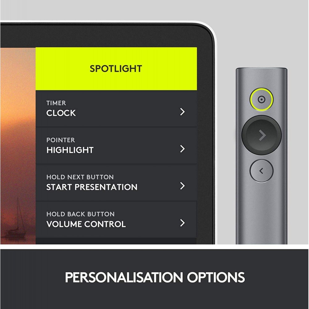 Logitech Spotlight Presentation Remote Best Price in India on Thevaluestore