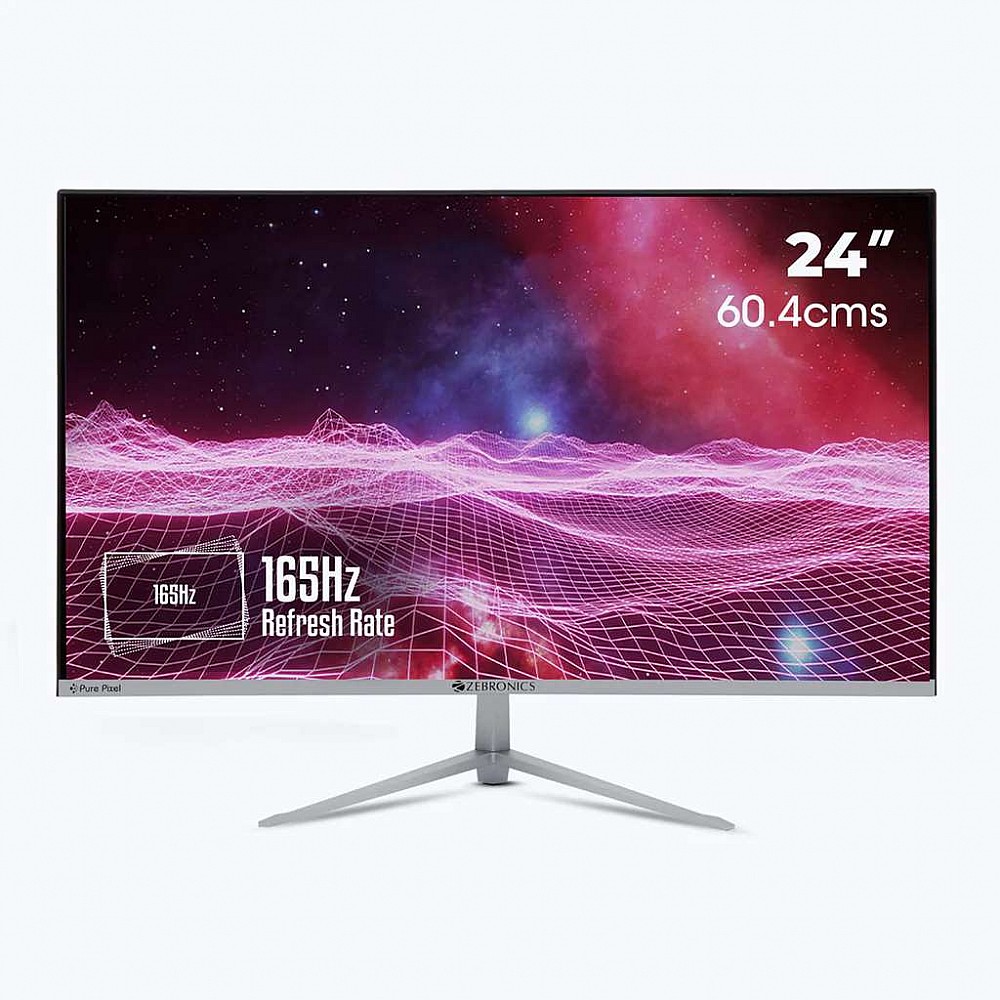 Zebronics Zeb-A24FHD 165Hz 24 inch Gaming Monitor Best Price in India.
