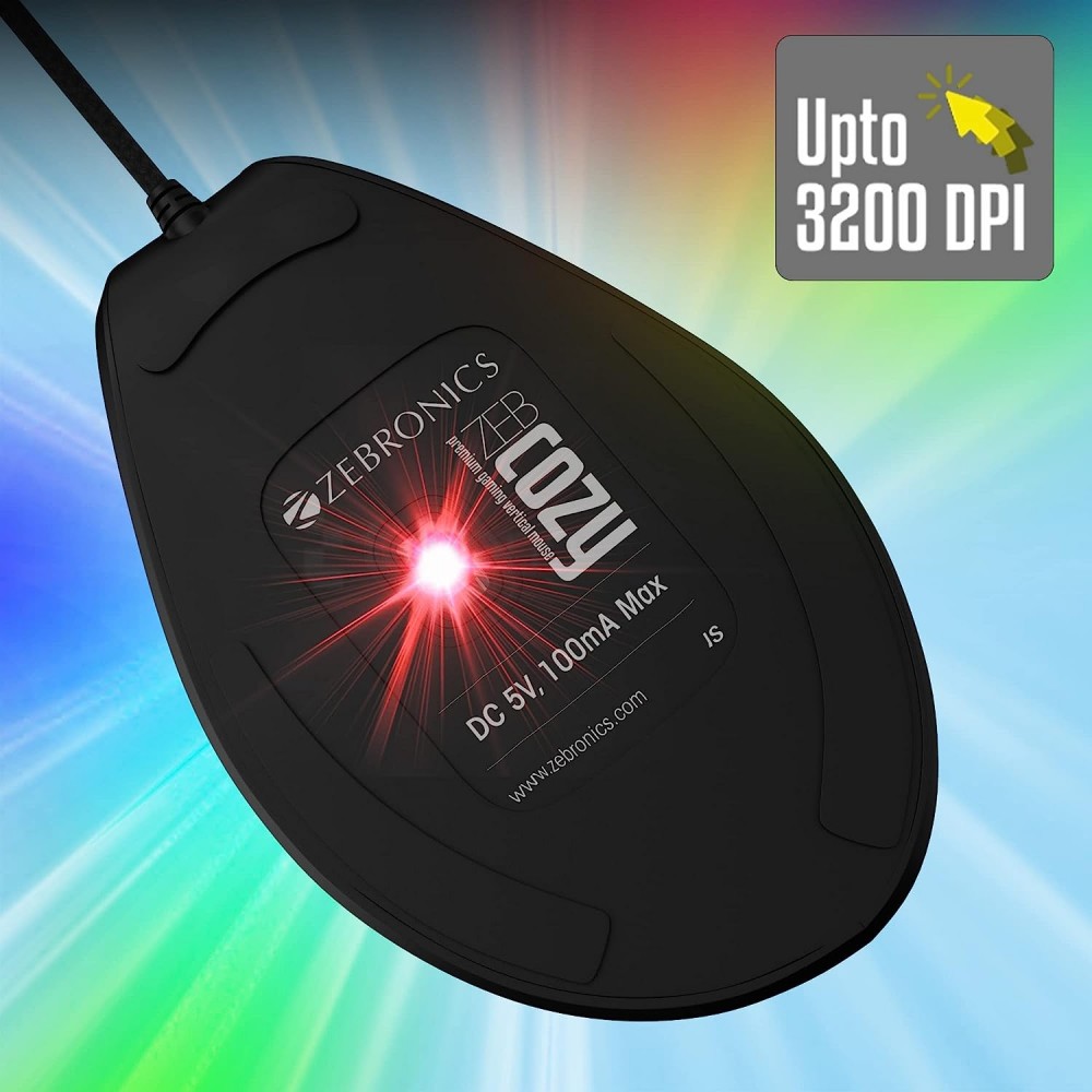 Zebronics Zeb-cozy Best Price in Inda on Thevaluestore.in | Wired mouse