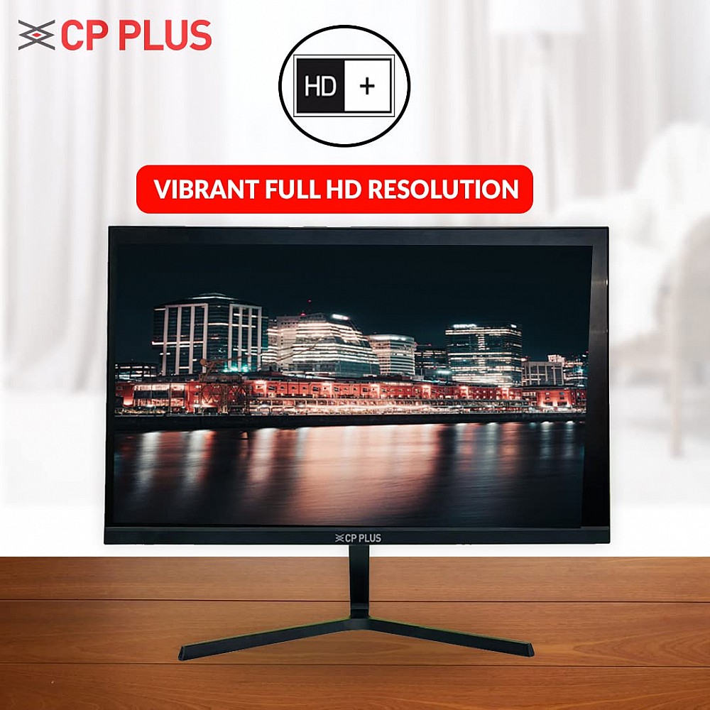 CP Plus 22-Inch FHD LED Monitor Lowest Price in India (CP-UEM-22AH)
