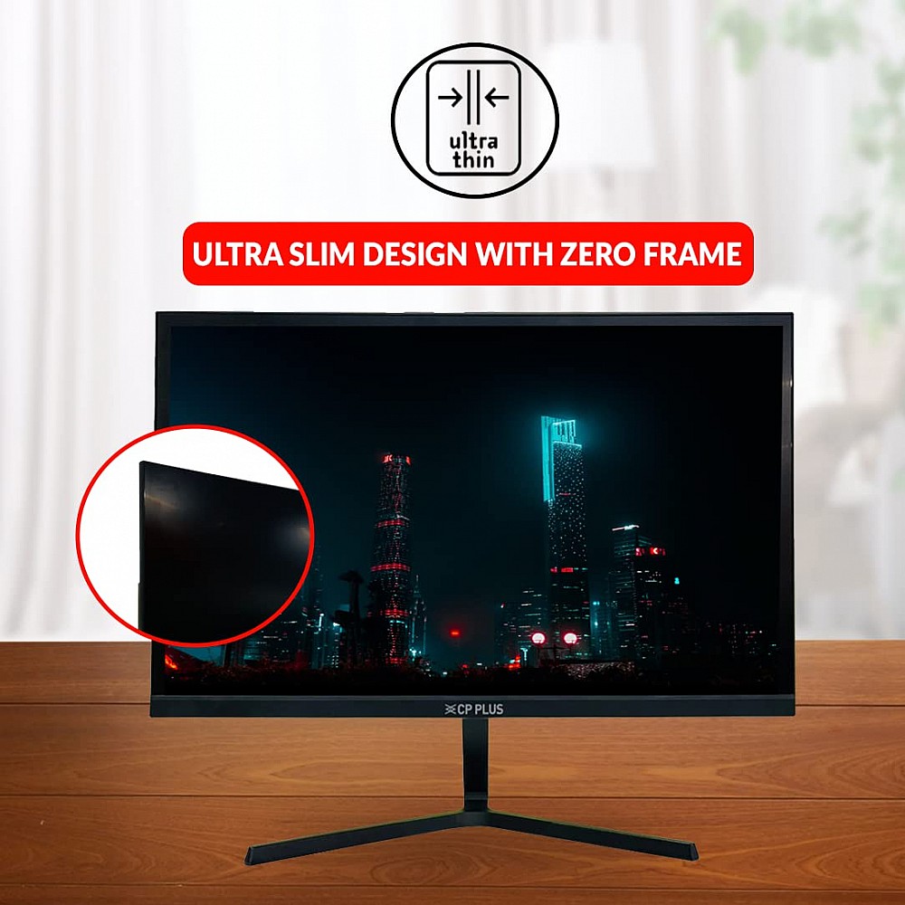 CP Plus 22-Inch FHD LED Monitor Lowest Price in India (CP-UEM-22AH)