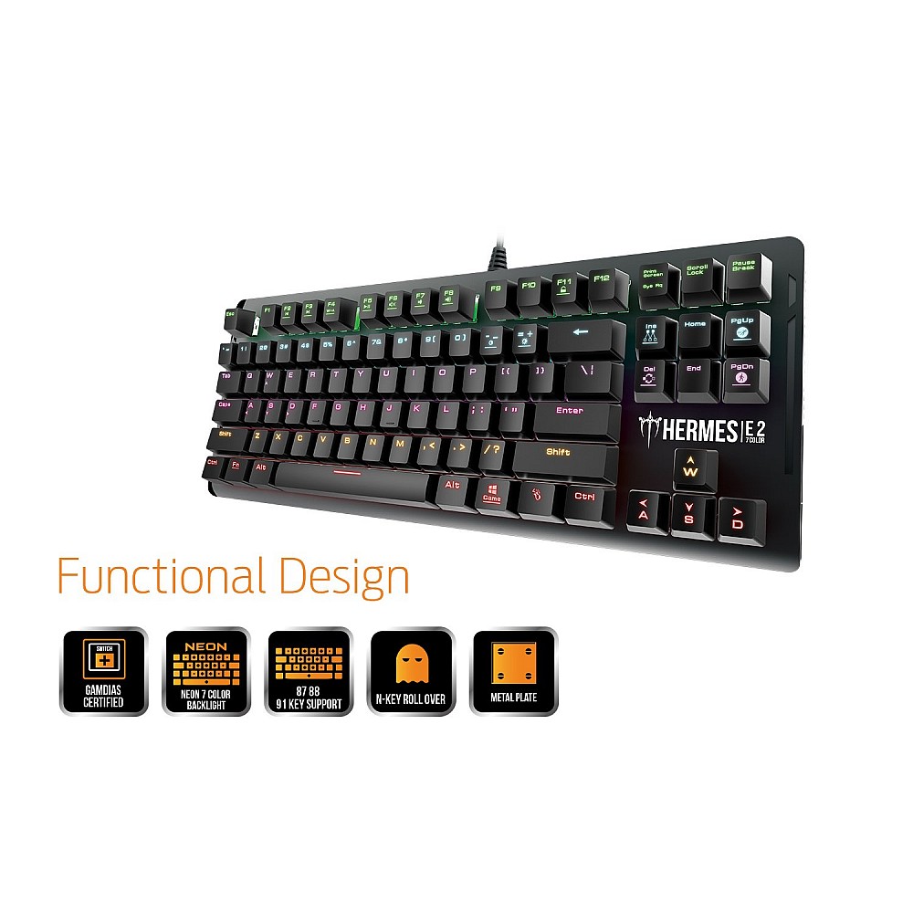 Gamdias Hermes E2 Gaming Keyboard Best Price in India on Thevaluestore.in
