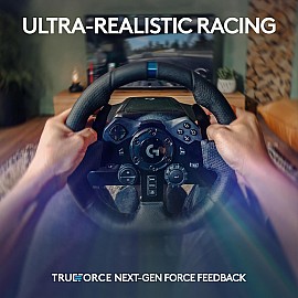 Logitech G923 TrueForce Racing Wheel Best Price Ever on Thevaluestore.in