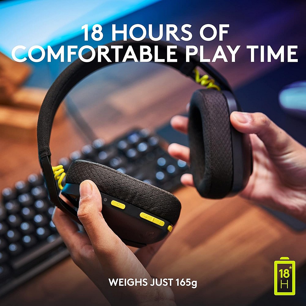Logitech G435 Black Wireless Headphones Best Price in India on ...