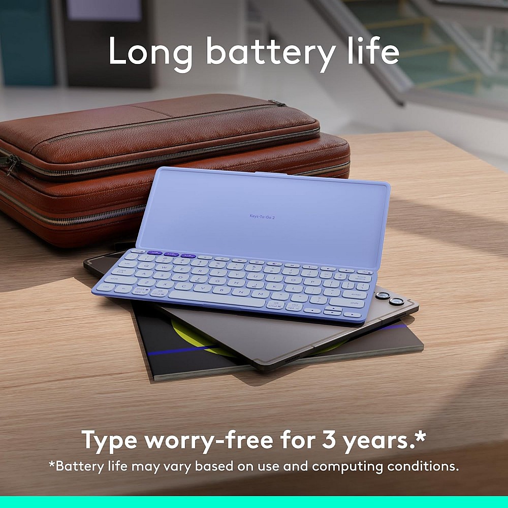 Logitech Keys-to-Go 2 (Lilac) Keyboard Best Price in India on ...