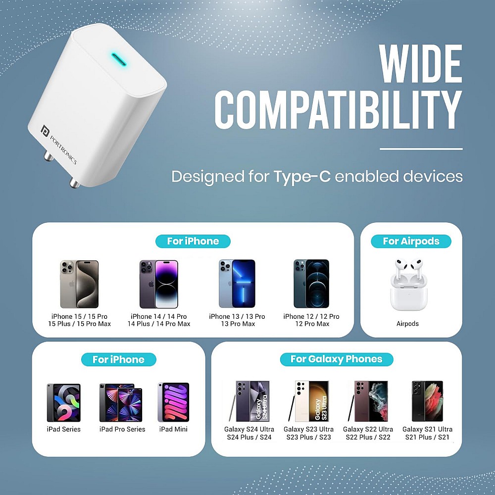 Portronics Adapto 25 Pro Type C Adapter Best Price in India on ...