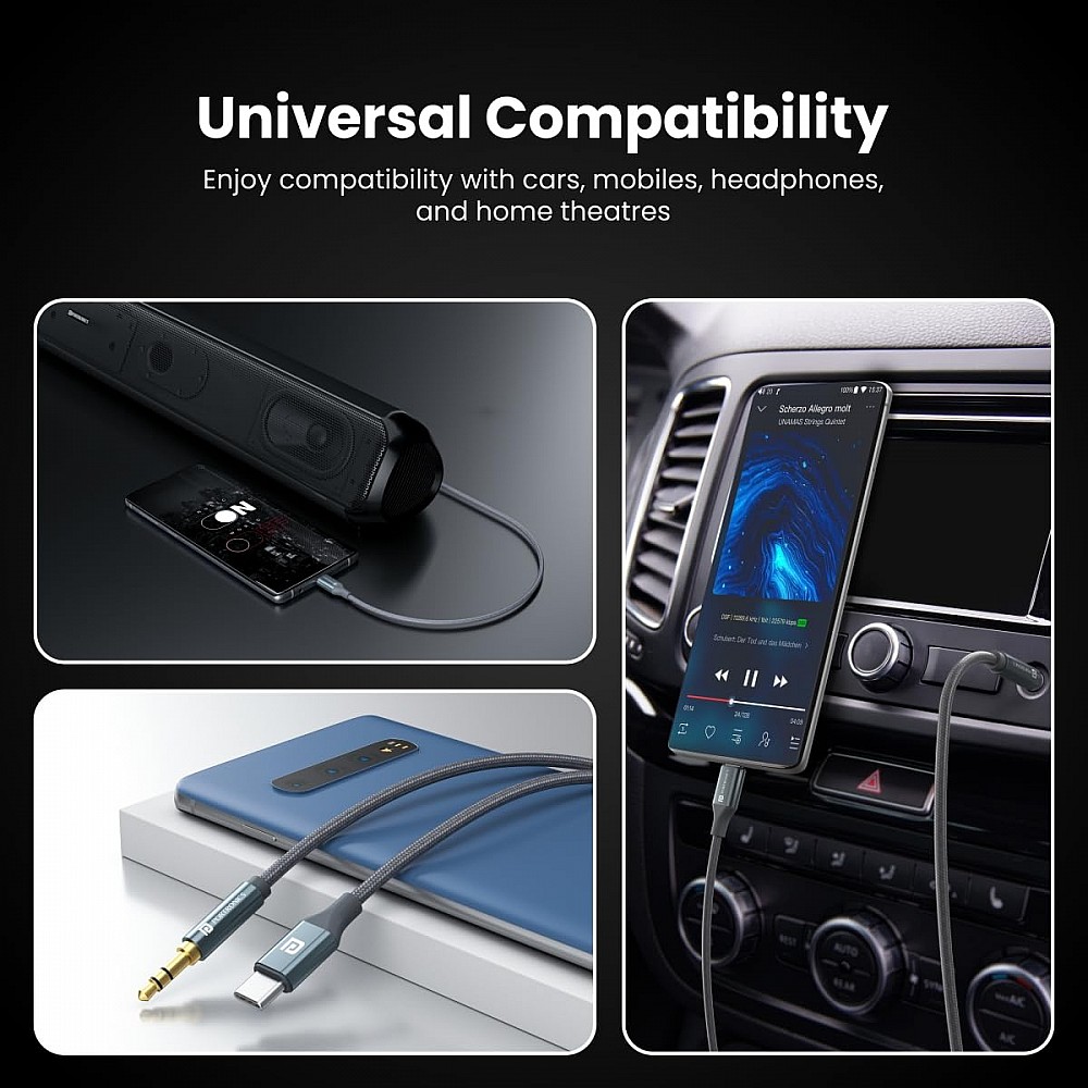 Portronics ikonnect C+ Aux Cable Stand Best Price in India on ...