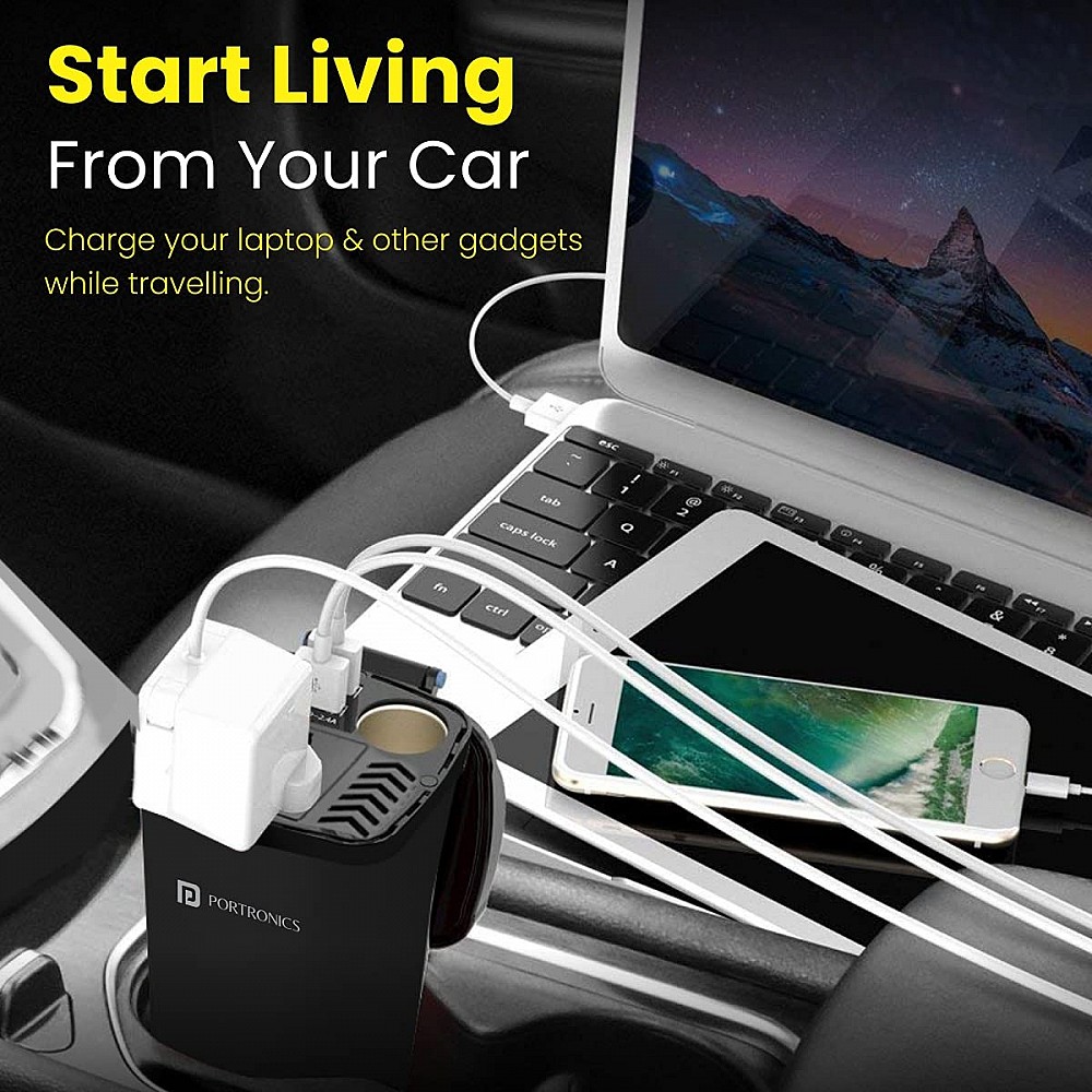 Portronics Car Power One Portable Inverter Best Price in India on ...