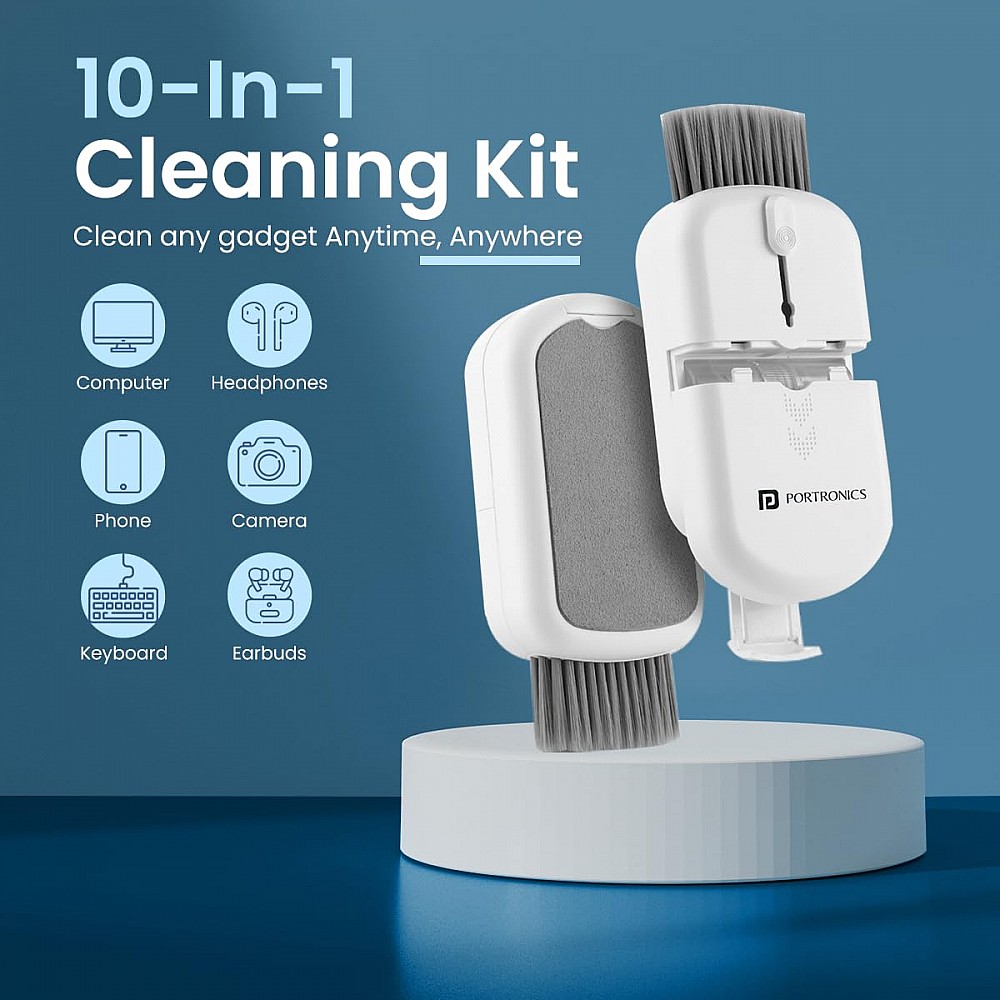 Portronics Clean P 10-in-1 Screen Cleaner Best Price in India on ...