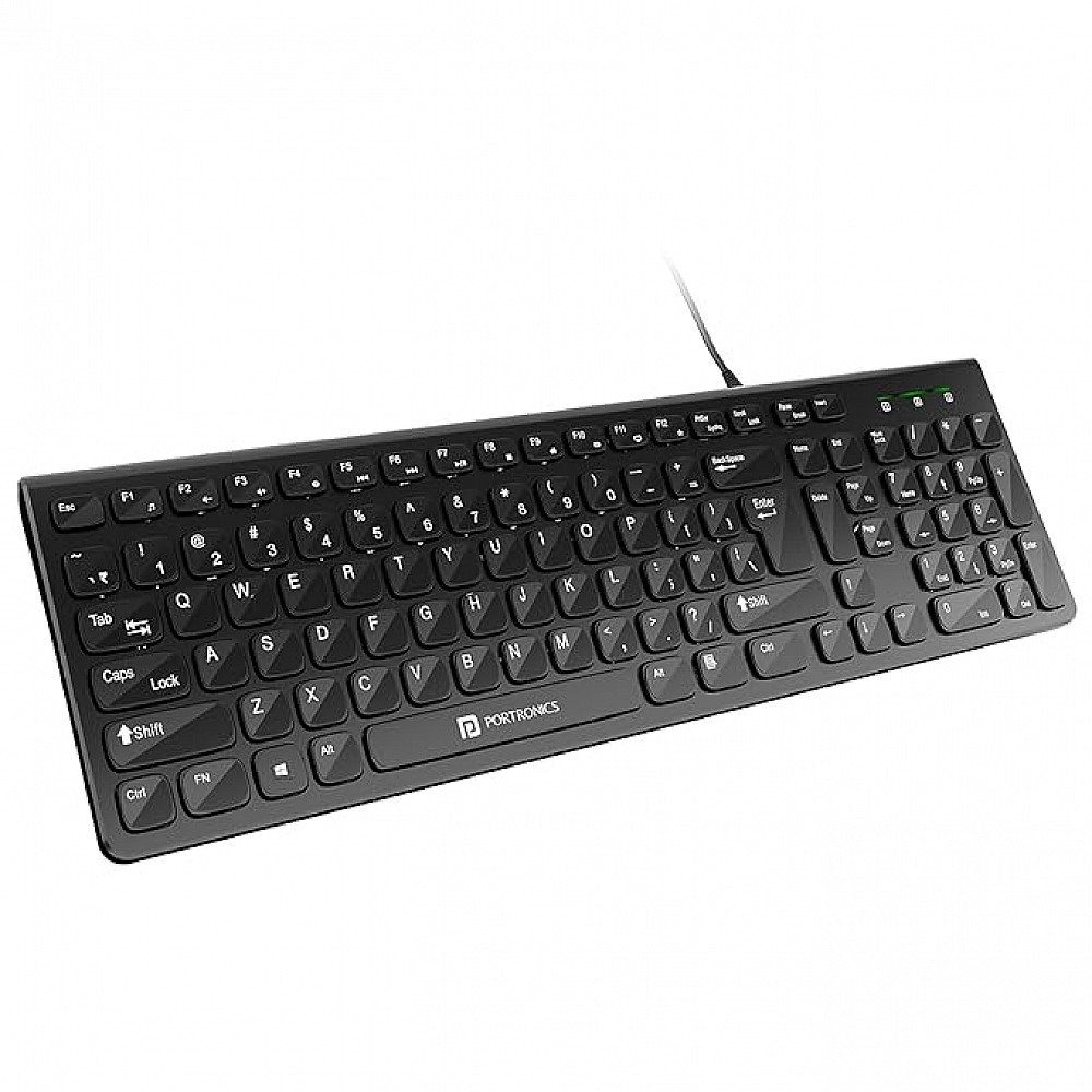 Portronics Ki-Pad 2 USB Wired Keyboard Best Price in India on ...