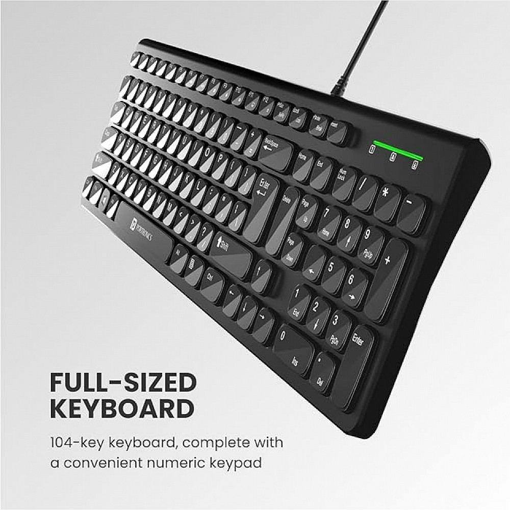 Portronics Ki-Pad 2 USB Wired Keyboard Best Price in India on ...