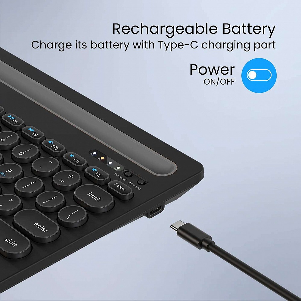 Portronics Bubble Dock Wireless Keyboard Best Price in India on ...