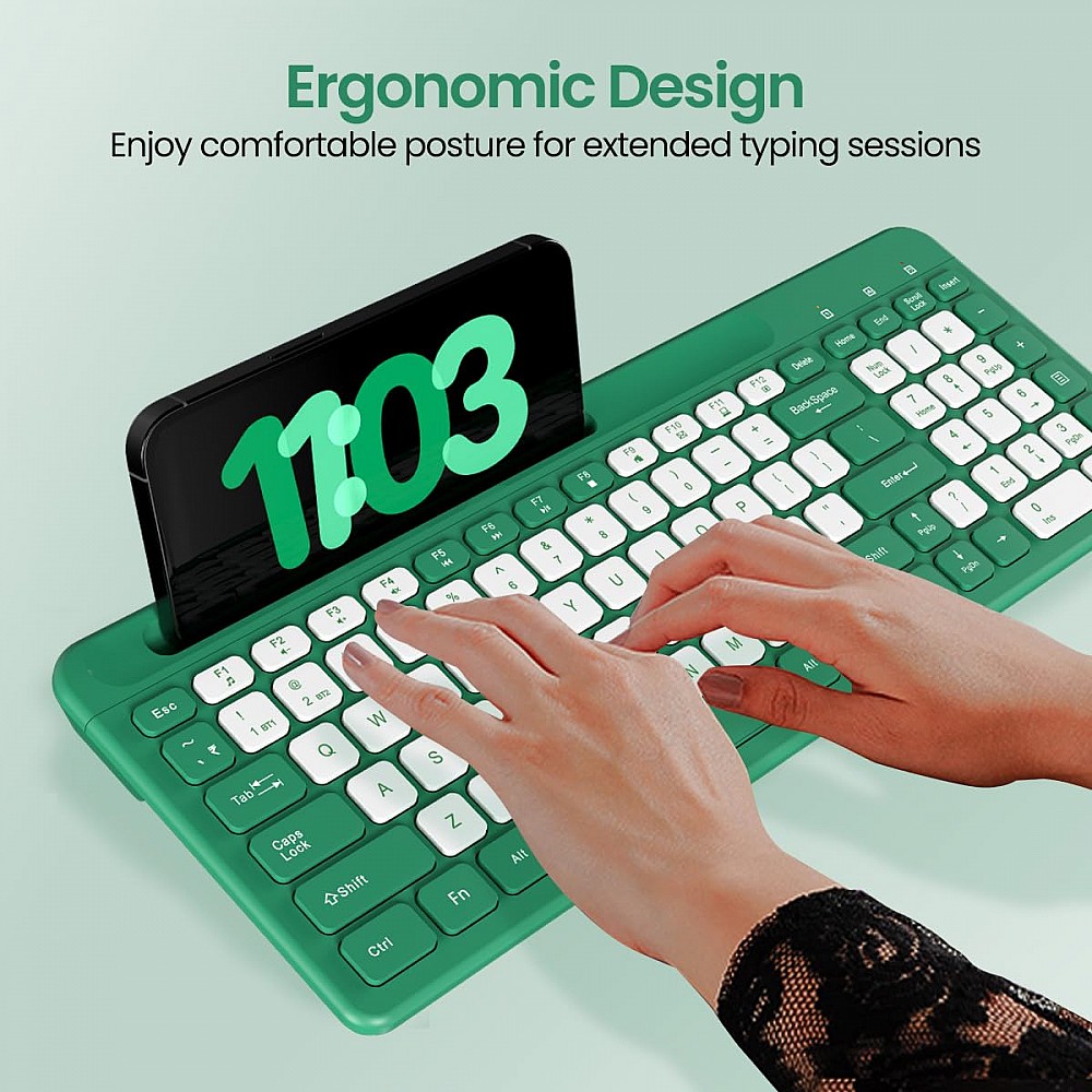 Portronics Bubble Square Wireless Keyboard Best Price in India on ...