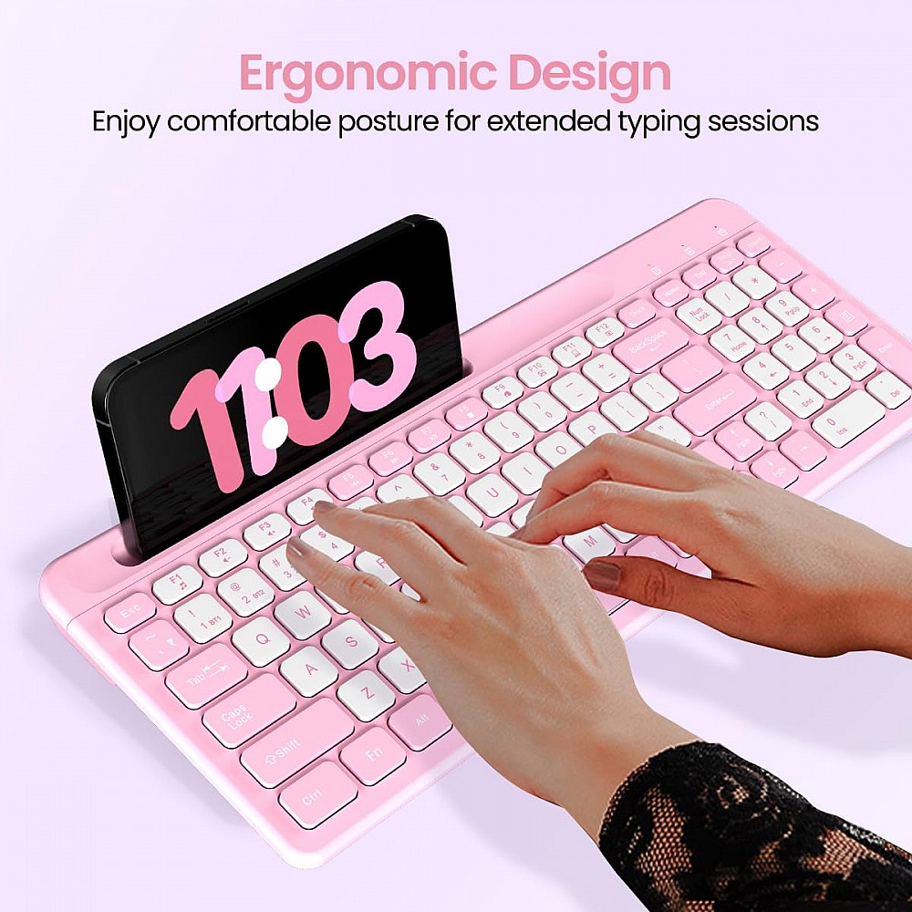 Portronics Bubble Square Wireless Keyboard Best Price in India on ...