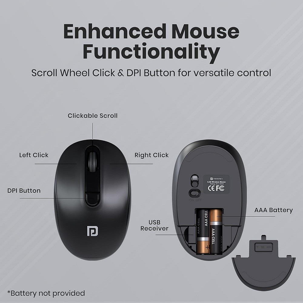 Portronics Key 8 Combo Keyboard and Mouse Best Price in India on ...