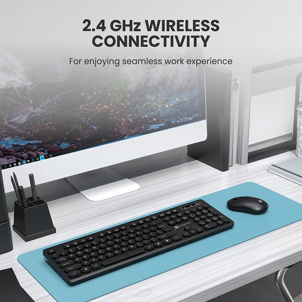 Portronics Key6 Wireless Combo Best Price in India on Thevaluestore.in