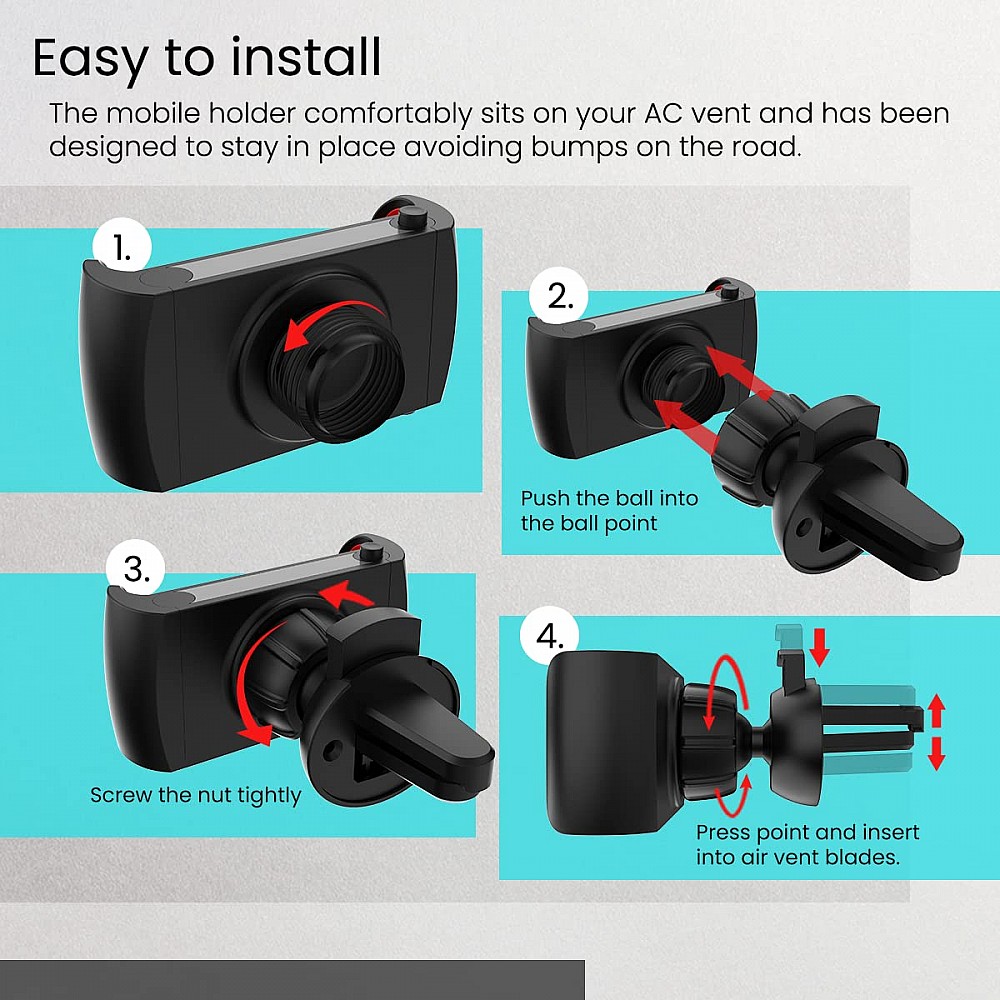 Portronics Clamp 2 Car Mobile Holder Best Price in India on ...