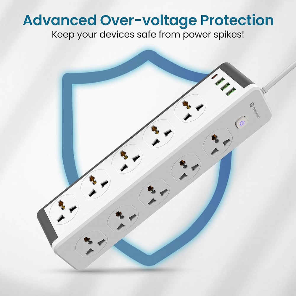 Portronics Power Plate14 Extension Board Best Price in India on ...