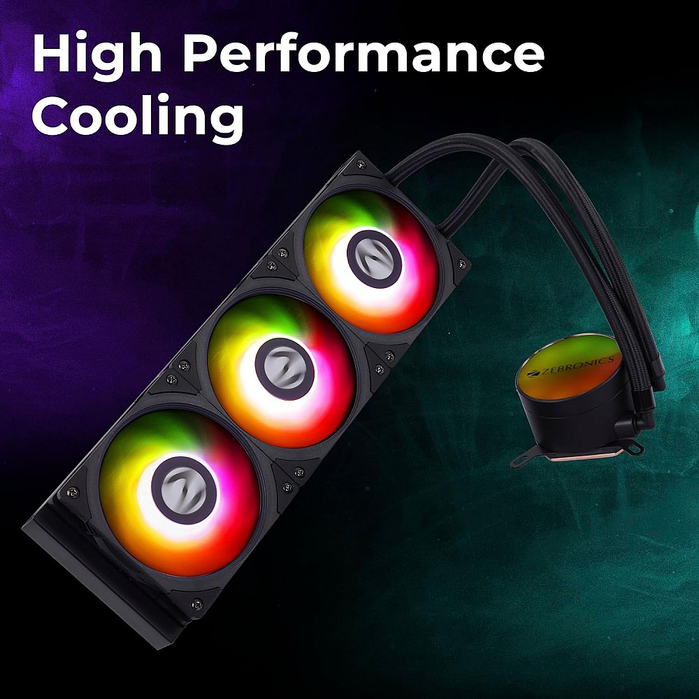 Zebronics AIO360AB (Black) Liquid Cooler Best Price in India on ...