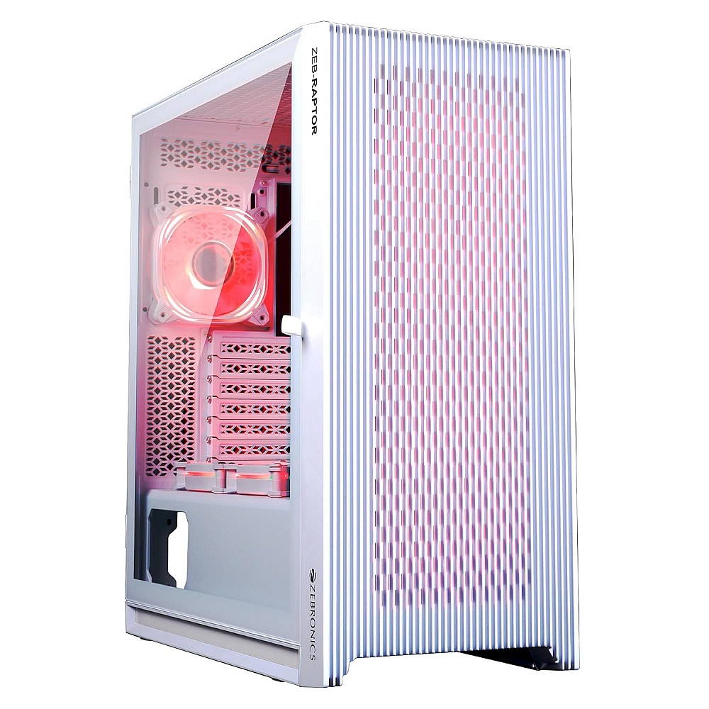 Zebronics Raptor (White) Gaming Cabinet Best Price in India on ...