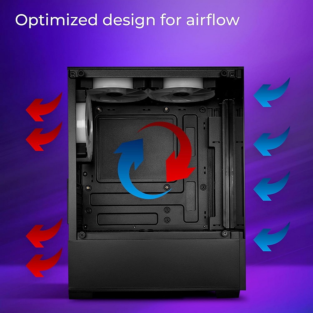 Zebronics Robust Gaming Chassis Black Best Price in India on ...