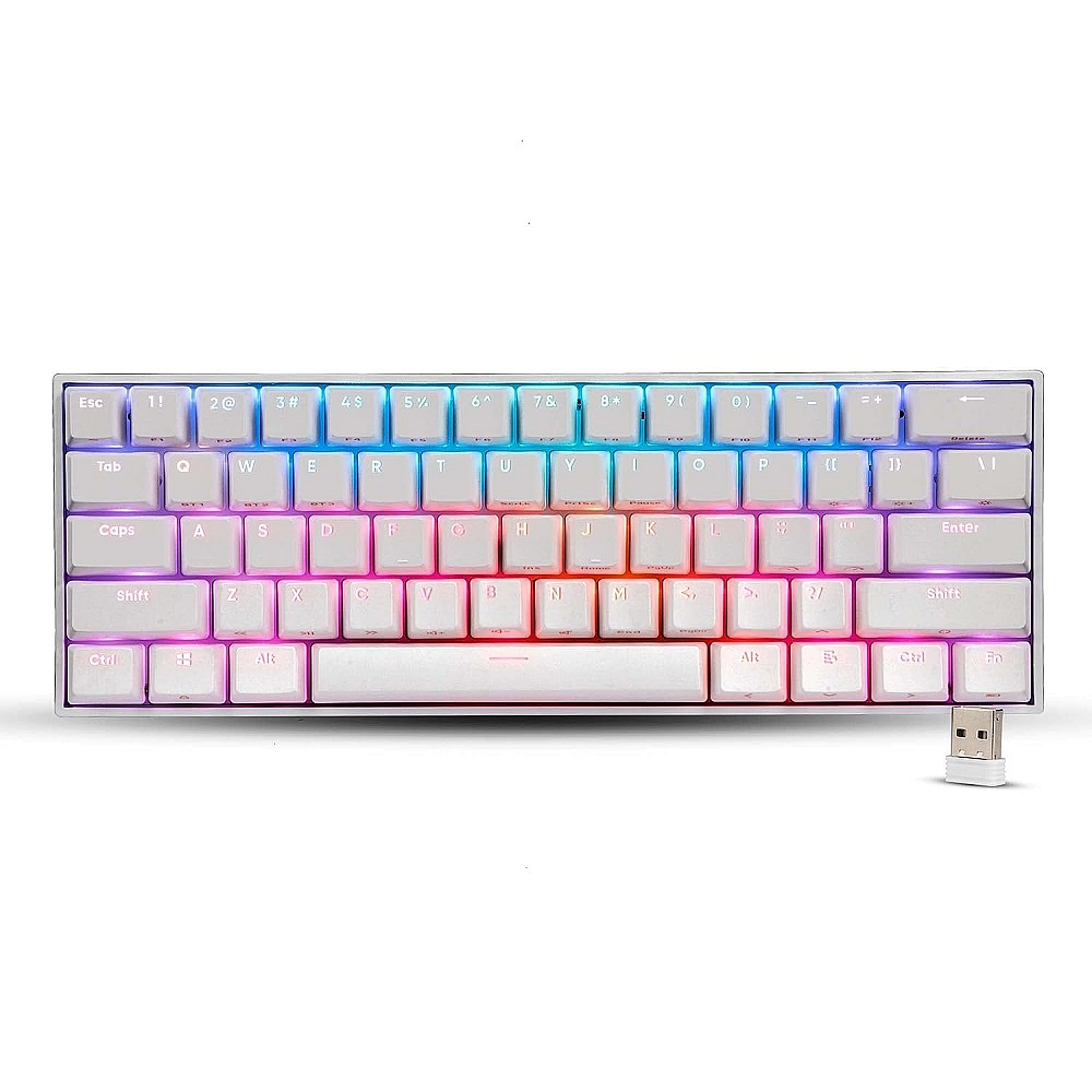 Zebronics Zeb-Max Ninja (White) RGB Mechanical Keyboard Best Price in India