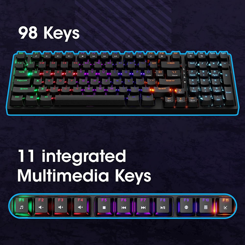 Zebronics Zeb-Nitro Pro Keyboard Best Price in India on Thevaluestore.in