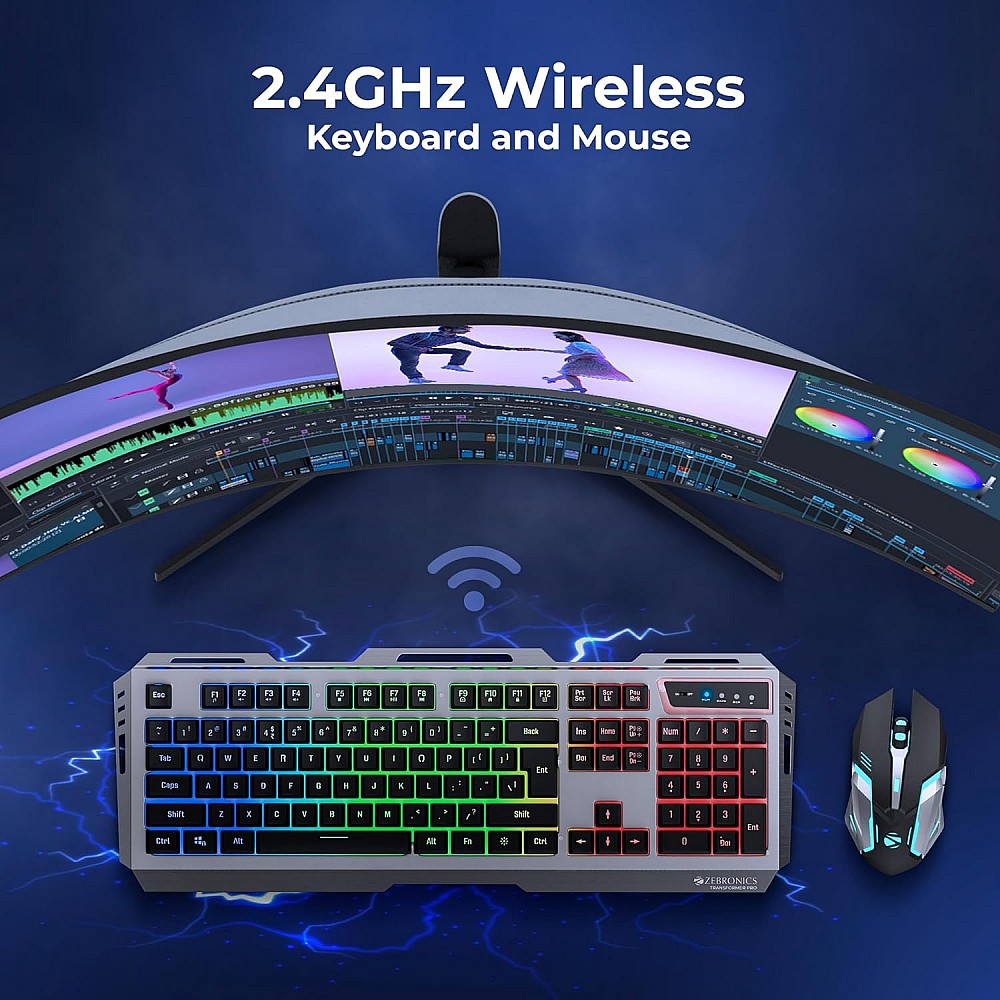 ZEBRONICS Transformer PRO Keyboard & Mouse Best Price in India on ... ZEBRONICS Transformer PRO Keyboard & Mouse Best Price in India on ...