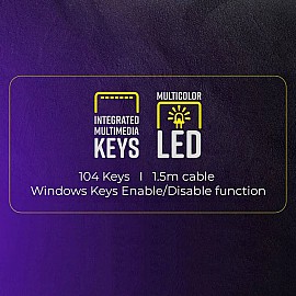 Zeb-Nitro Plus Mechanical Keyboard Best Price in India on Thevaluestore.in