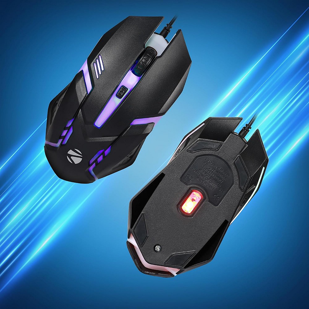 Zebronics Uzi Wired Gaming Mouse Best Price in India on Thevaluestore.in