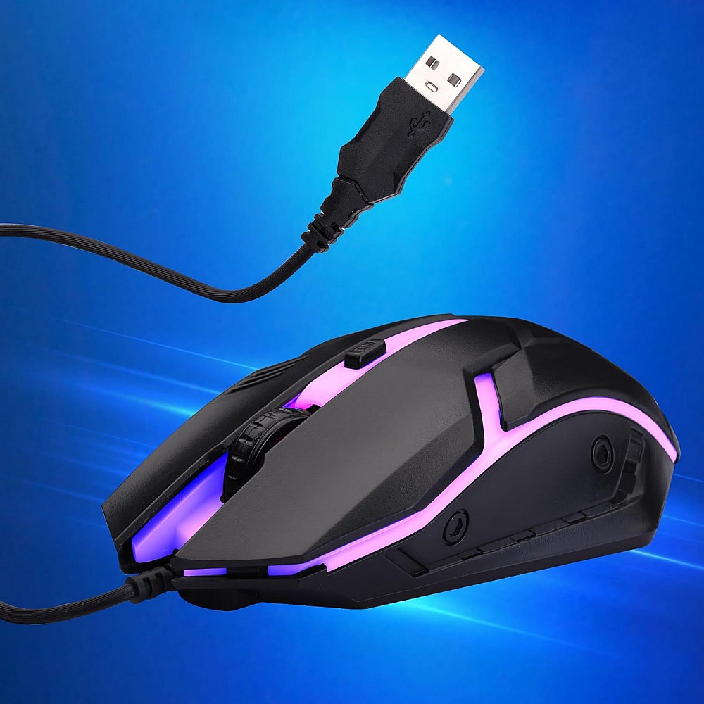 Zebronics Uzi Wired Gaming Mouse Best Price in India on Thevaluestore.in