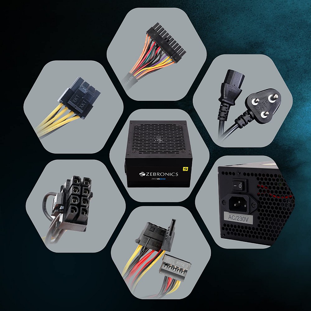 Zebronics Zeb-VS600Z Power Supply Best Price in India on Thevaluestore.in
