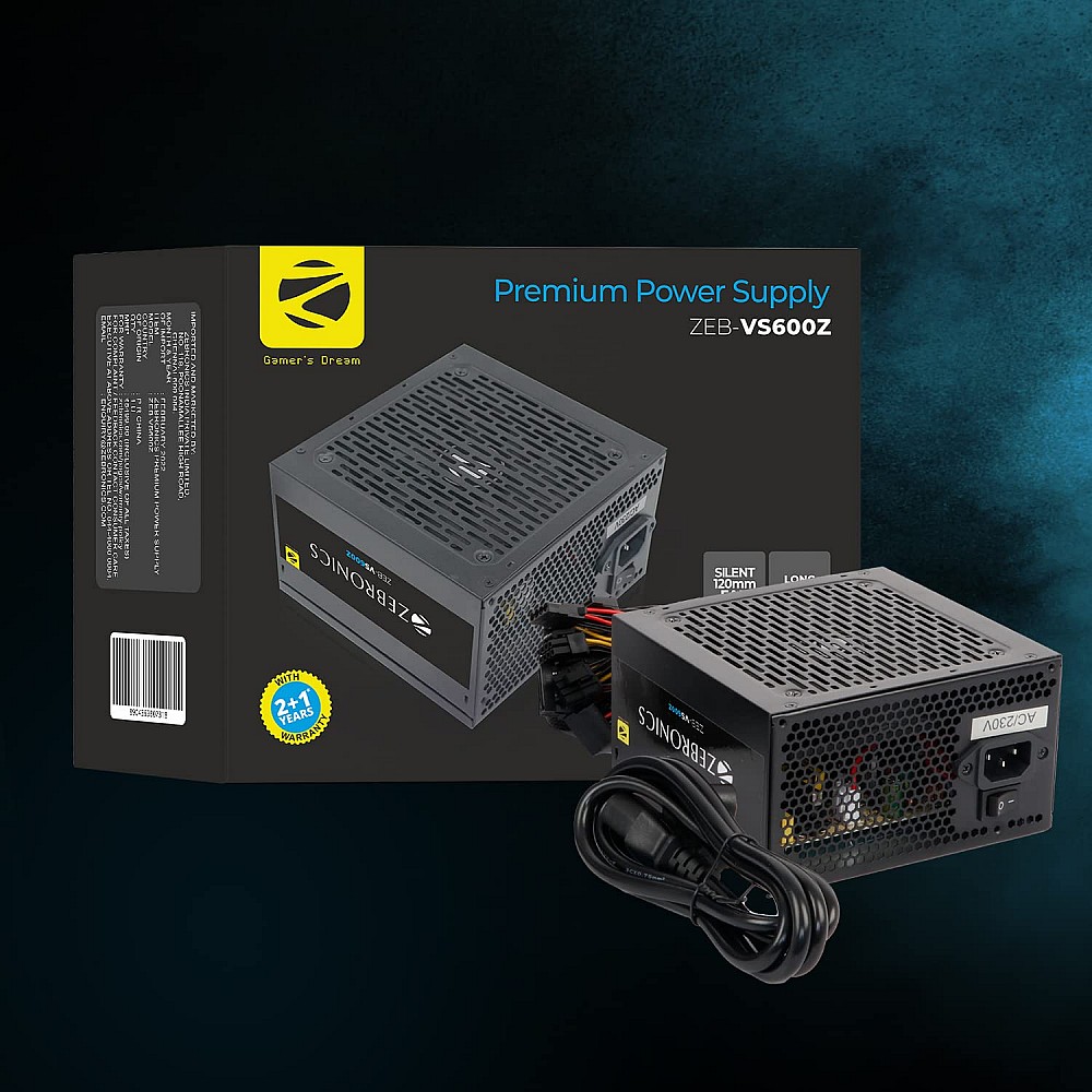 Zebronics Zeb-VS600Z Power Supply Best Price in India on Thevaluestore.in