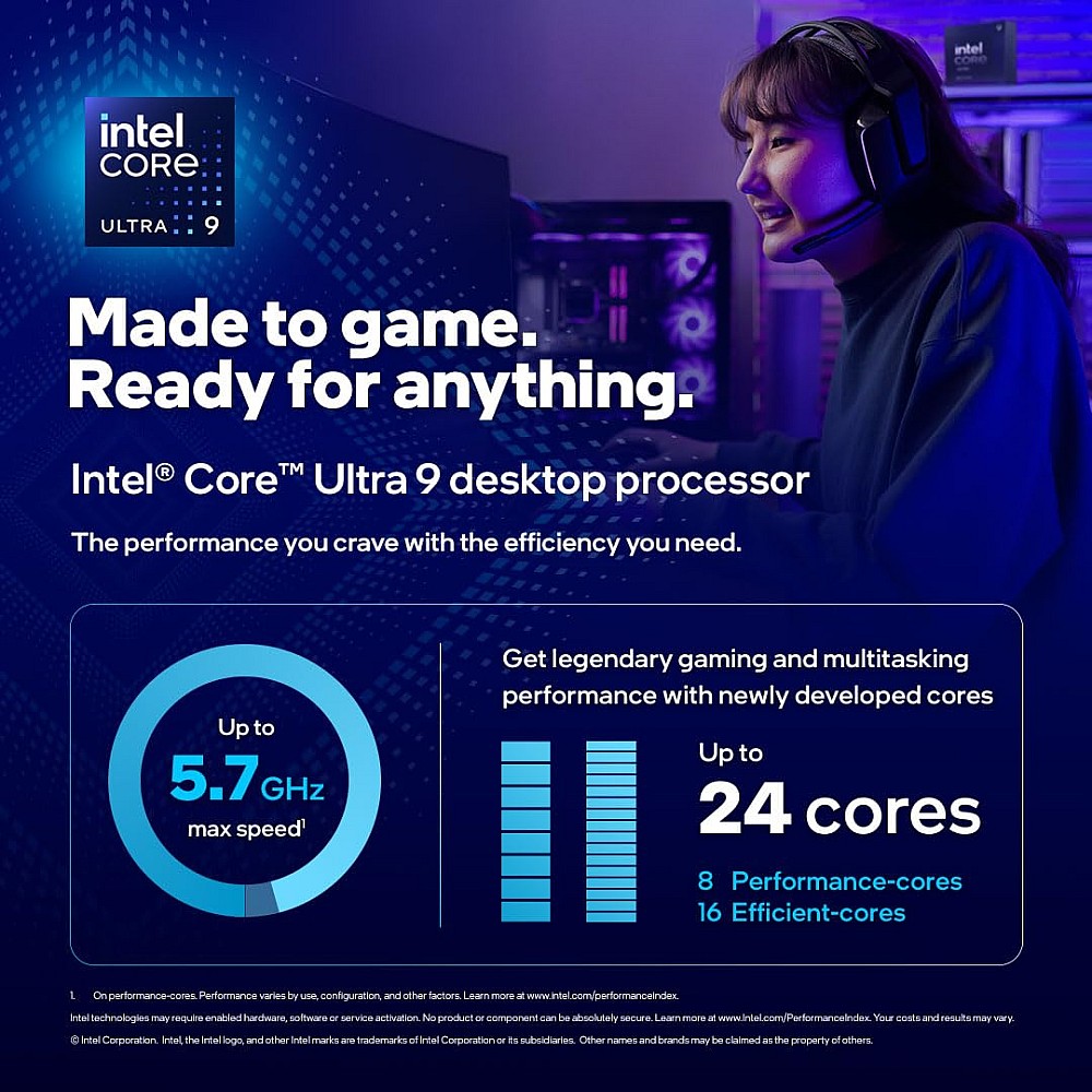 Intel Core Ultra 9 285K Processor Best Price in India on Thevaluestore.in