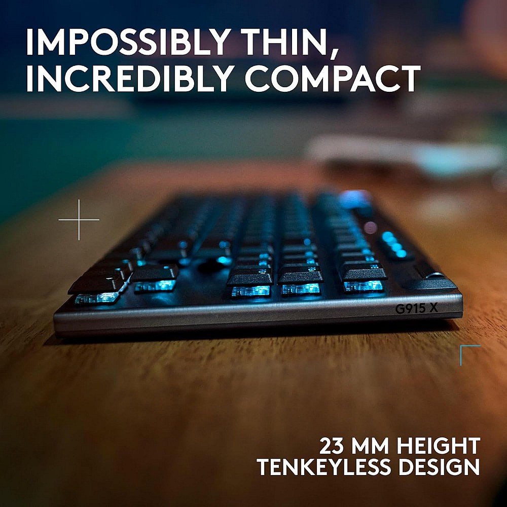 Logitech G915X TKL Lightspeed (Black) Wireless Gaming Keyboard Best Price