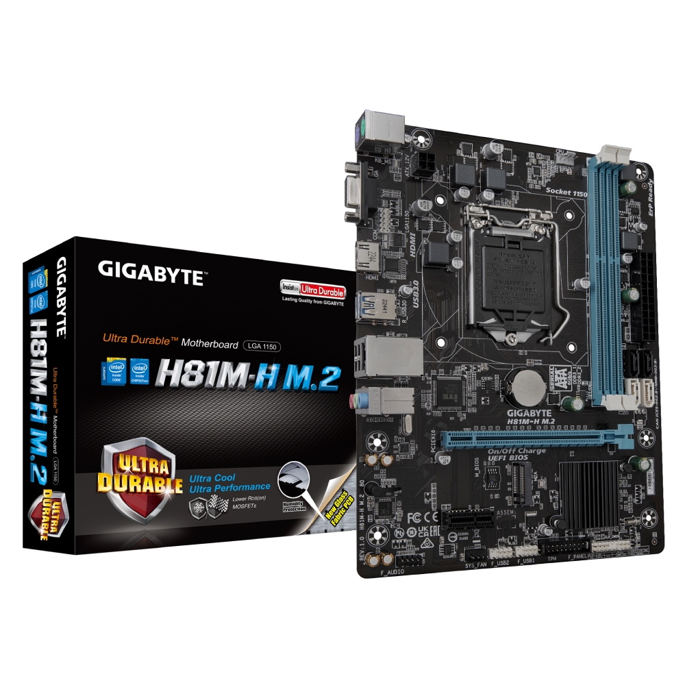 Gigabyte H81M-H M.2 Motherboard for 4th Gen Intel Processors Best Price ...
