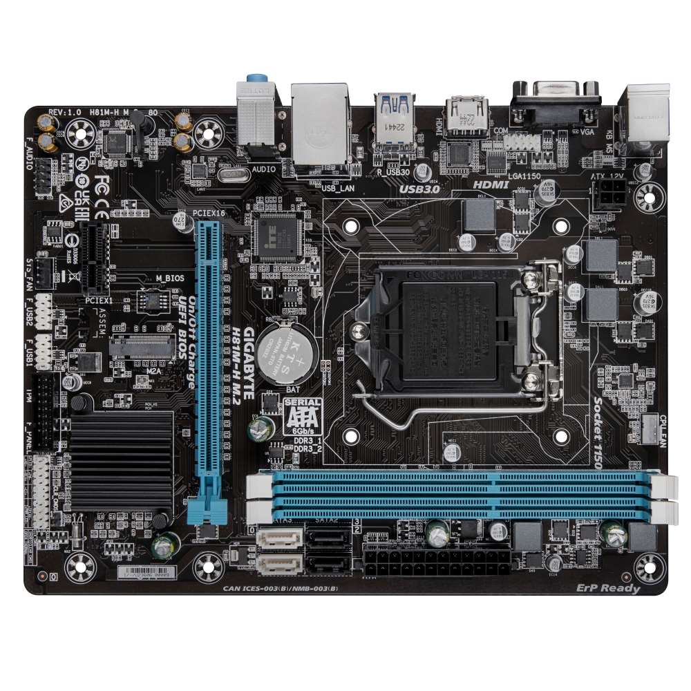 Gigabyte H81M-H M.2 Motherboard for 4th Gen Intel Processors Best Price ...
