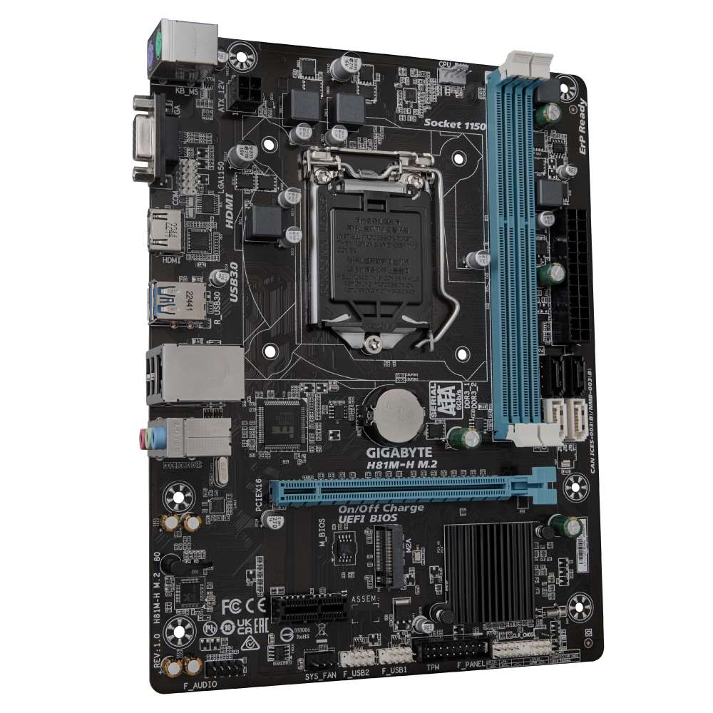 Gigabyte H81M-H M.2 Motherboard for 4th Gen Intel Processors Best Price ...