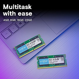 Crucial 16GB 3200MHz DDR4 Laptop RAM Lowest Price in India on Thevaluestore