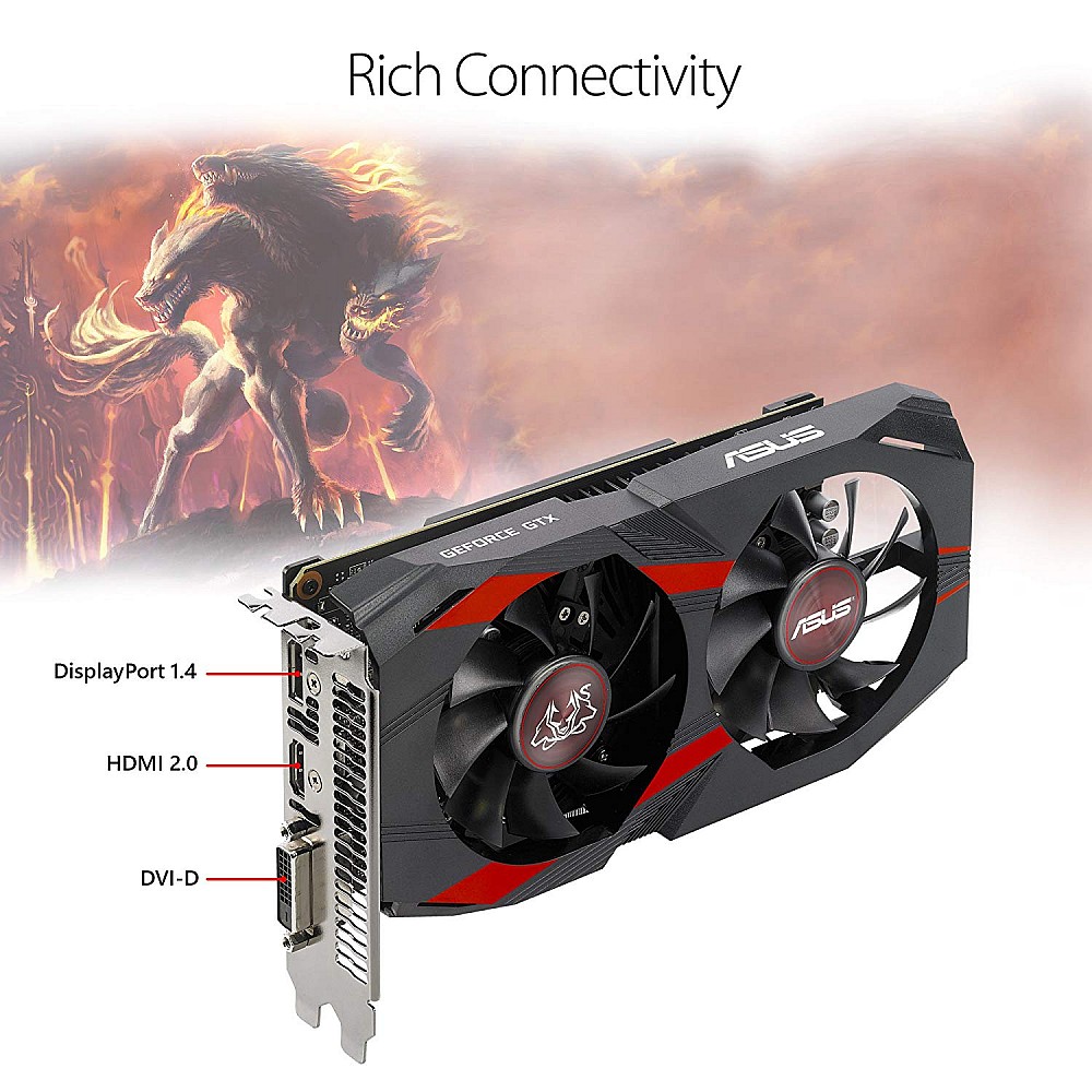 Buy Asus GTX 1050 Ti 4GB Cerberus OC Graphics Card Best Price in India